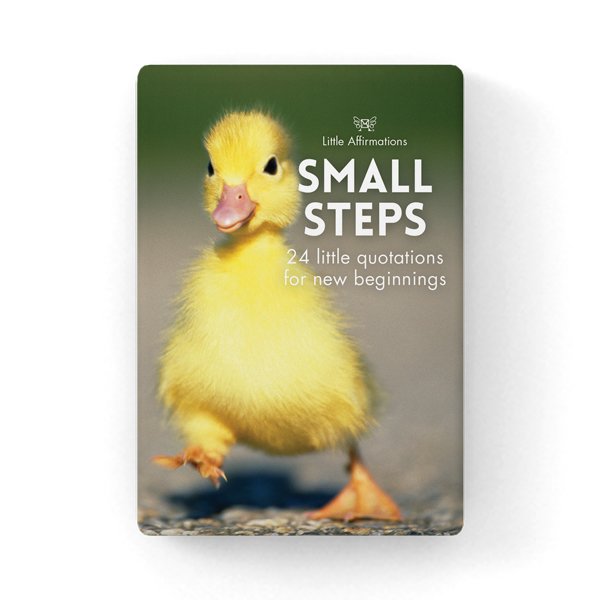 Small Steps - Animal Affirmations Card Set - $15.95 : Wellness Collection